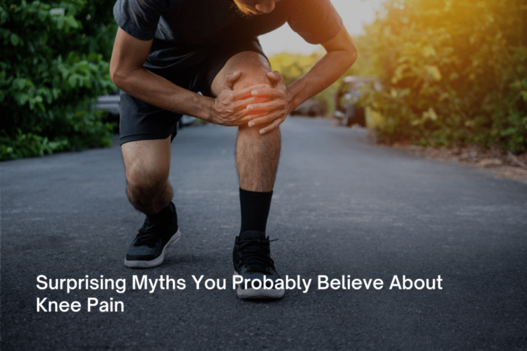 Surpising Myths You Probably Believe About Knee Pain - Ashva